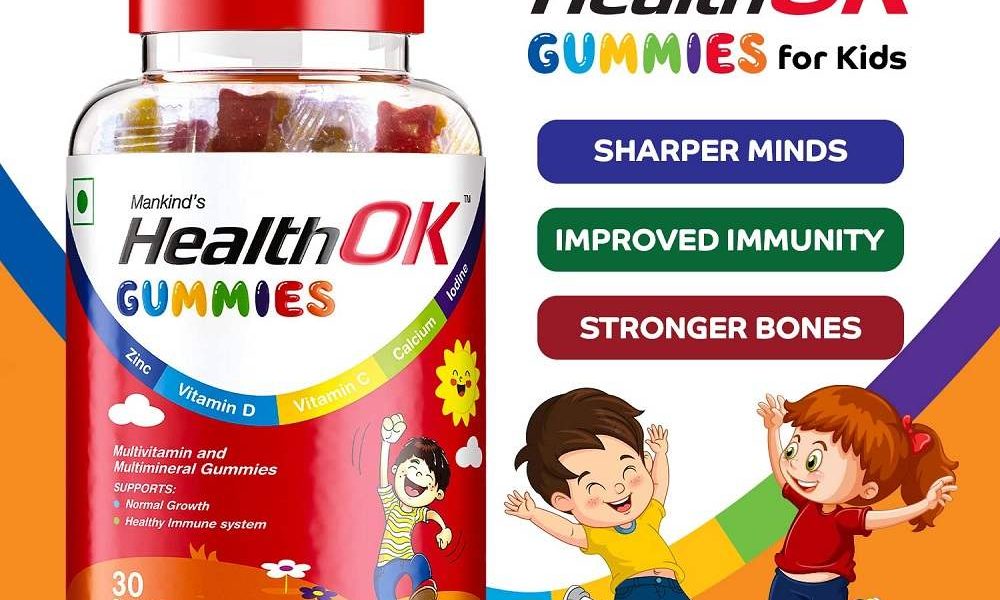 Mankind Pharma’s Health OK Introduces Multivitamin Gummies for Kids ...